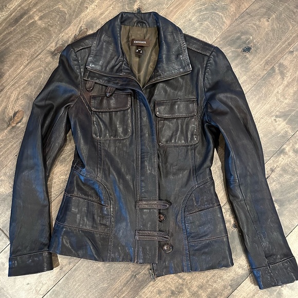 Danier | Jackets & Coats | Danier Brown Leather Jacket S | Poshmark